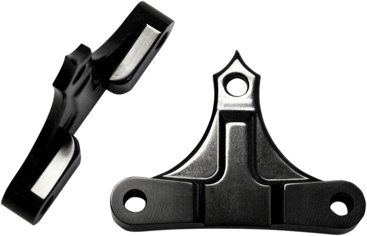 ACCUTRONIX Hot Legs/Bagger Legs Fender Spacers - Black - 0.625" Spacer – Retrocycle, LLC