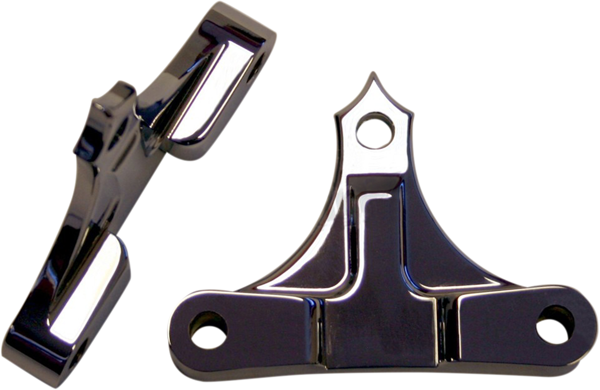 ACCUTRONIX Hot Legs/Bagger Legs Fender Spacers - Chrome - 0.875" Space – Retrocycle, LLC