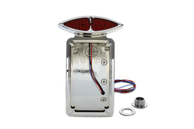 33-0459 - Chrome Katz Eyez LED Tail Lamp Kit Curved Type – Retrocycle, LLC