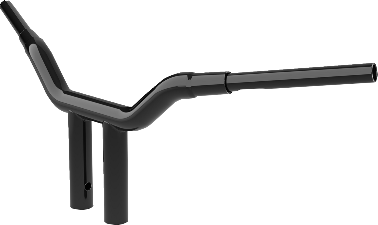 LA CHOPPERS Handlebar - One-Piece Kagefighter - 10" x 1-1/2" - Black L ...