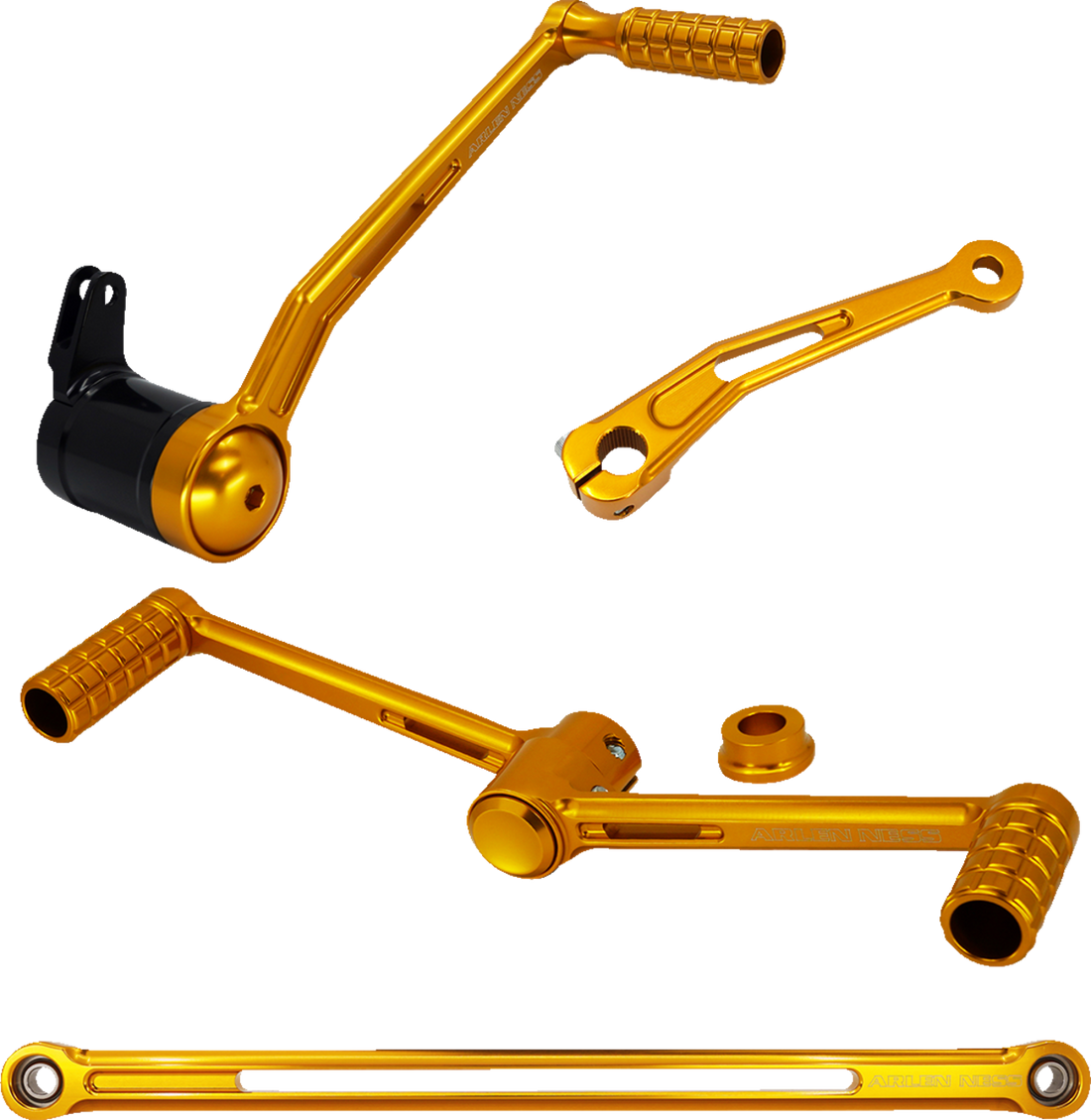 ARLEN NESS SpeedLiner Foot Control Kit w/ Heel/Toe Shifter - Gold 420 ...