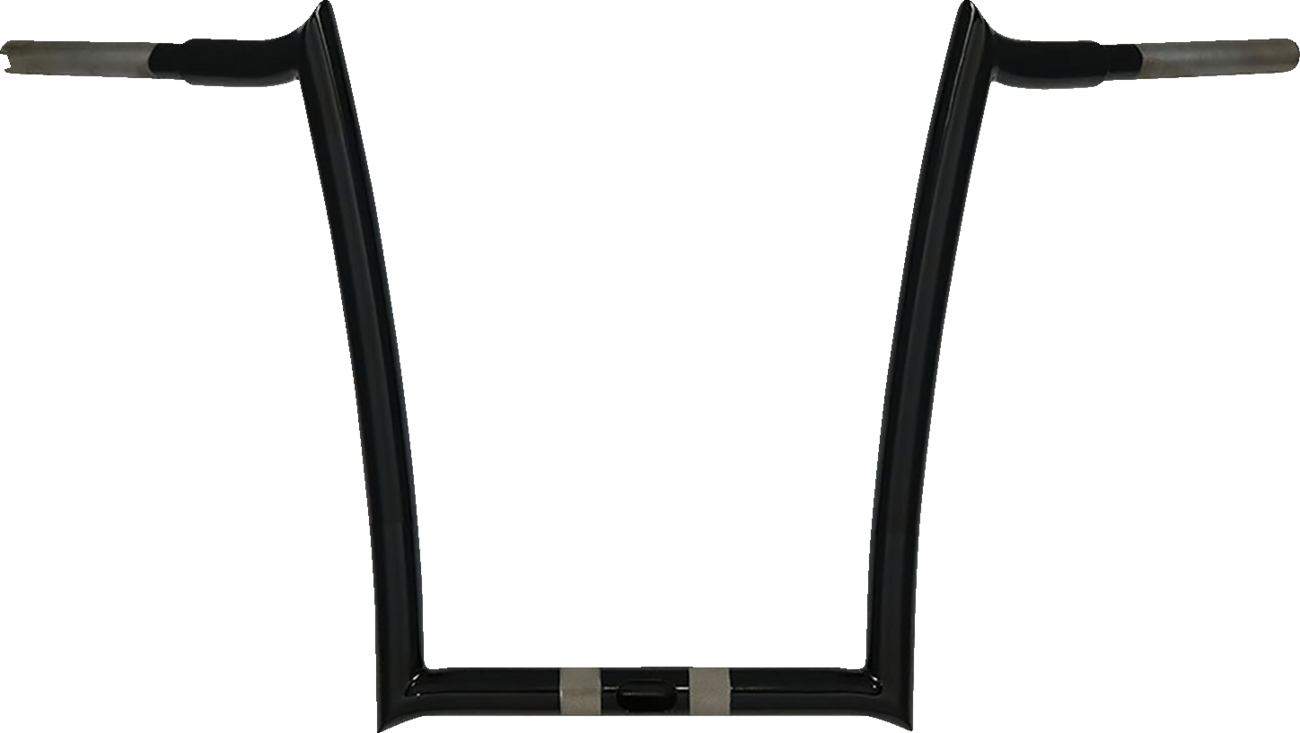 PAUL YAFFE BAGGER NATION 1-1/4" Monkey Drag Bar Handlebar - 14" - Blac ...