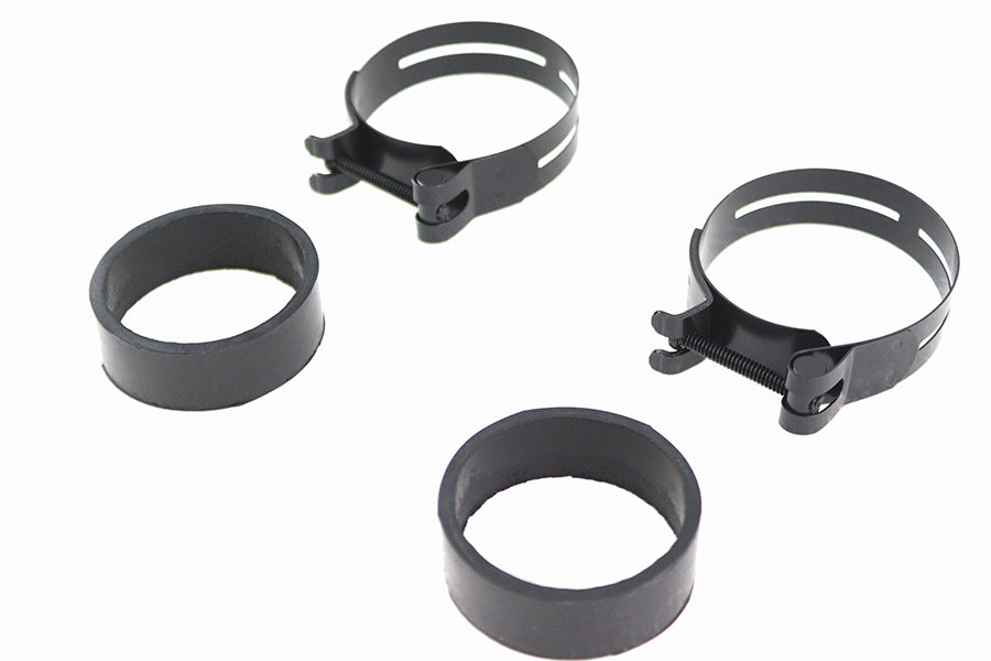 Black Intake Manifold Clamp Set – Retrocycle, LLC