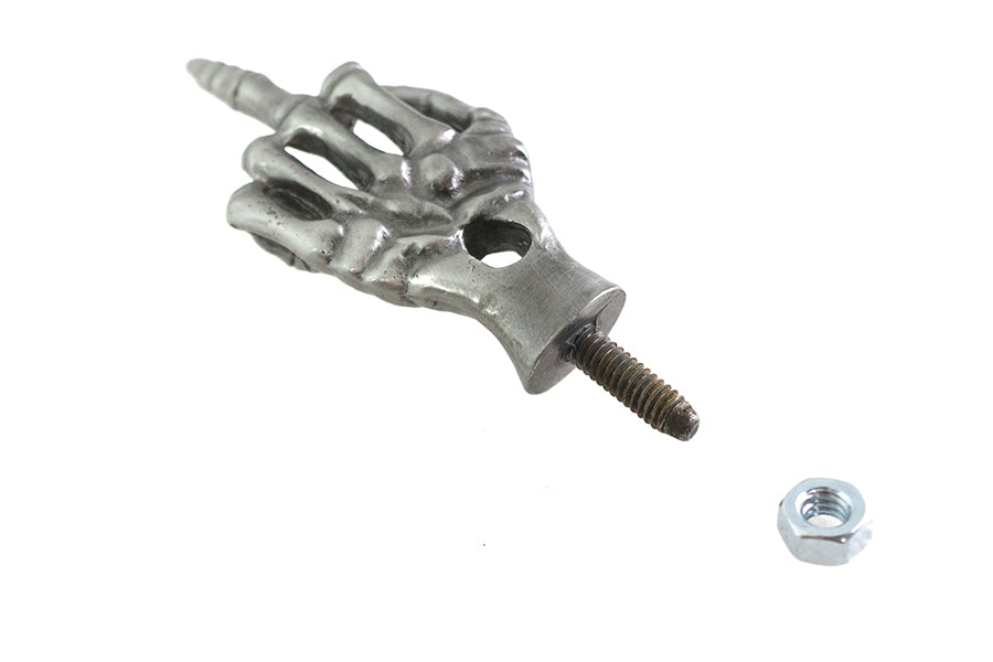 Middle Finger License Plate Topper with Stud Mount – Retrocycle, LLC