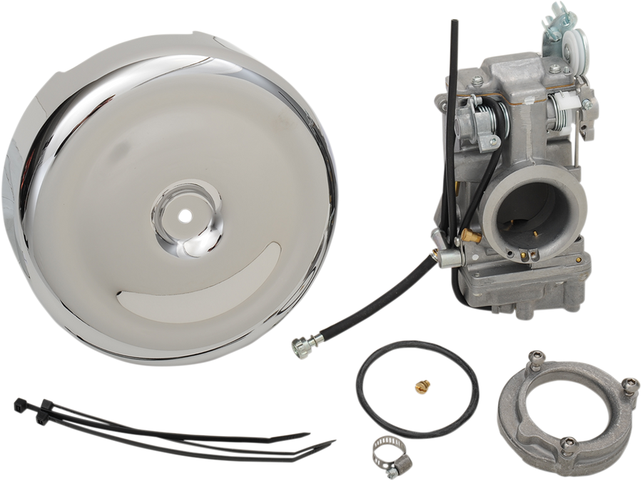 MIKUNI Smoothbore Carburetor Easy Kit - HSR42 - Evolution Big Twin 42 ...