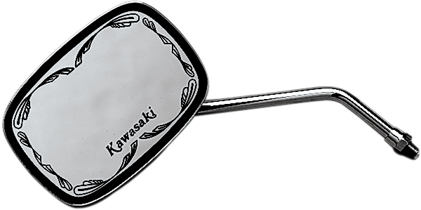 EMGO Die-Cast Mirror - Scrolled 20-21740 – Retrocycle, LLC