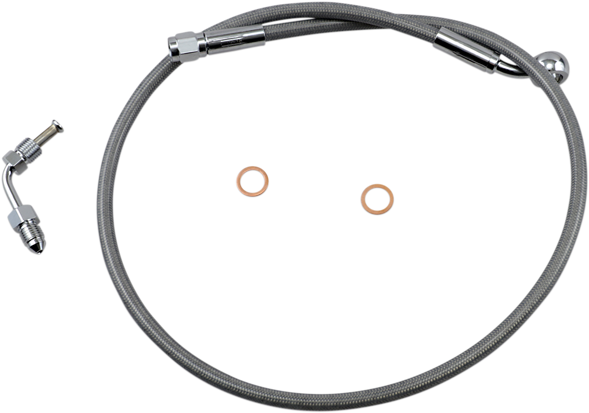 1741-5714 - MAGNUM Brake Line - Upper with Adapter - Sterling Chromite ...