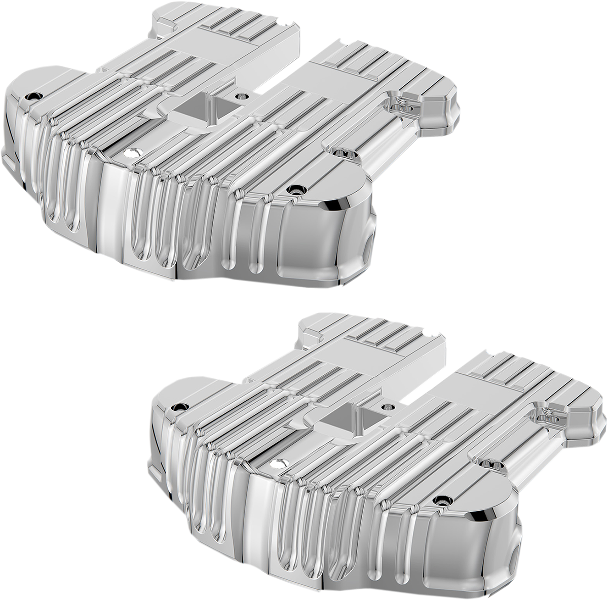 0940-1957 - ROUGH CRAFTS Chrome Rocker Box Cover - Grooved RC-610-001 ...