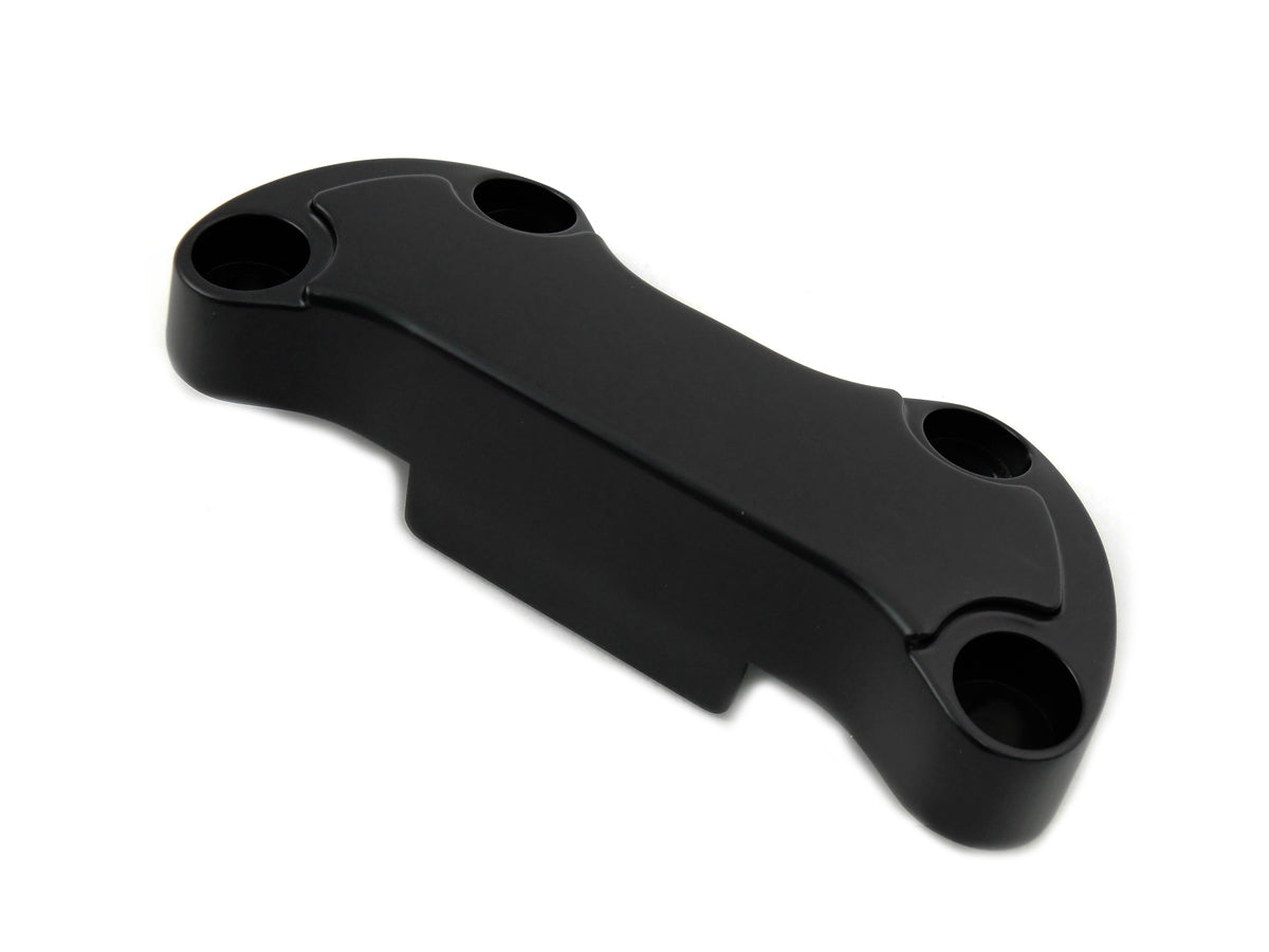 25-0593 - Black Smooth Handlebar Clamp Cover with Skirt – Retrocycle, LLC