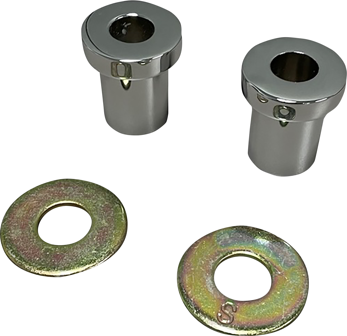 0602-1401 - LA CHOPPERS Riser Bushings - Solid - Chrome LA-7400-55C ...
