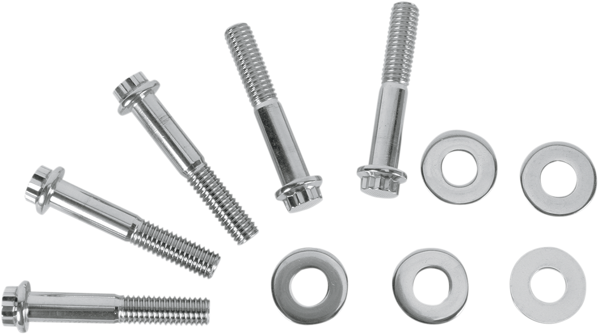 2401-0225 - DIAMOND ENGINEERING Rear Pulley Bolt Kit - '06-'17 Dyna PB ...
