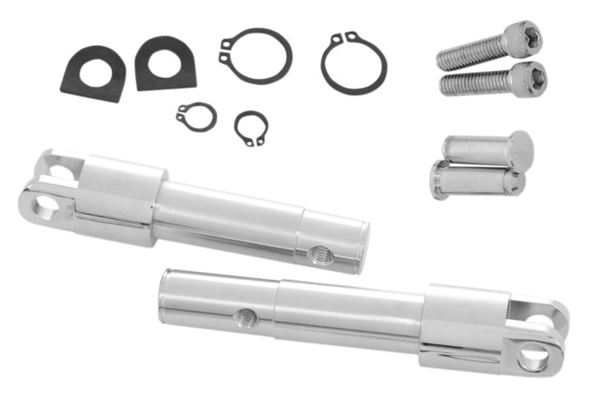 27-0974 - Chrome Standard Forward Control Conversion Kit – Retrocycle, LLC