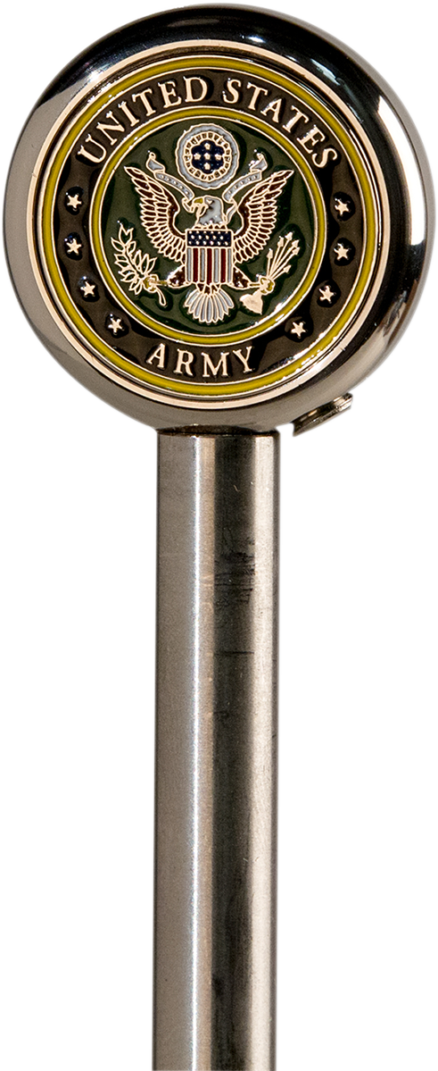 0521-1022 - PRO PAD Army Crest Flag Topper - 9" POLE9-ARM-CT ...