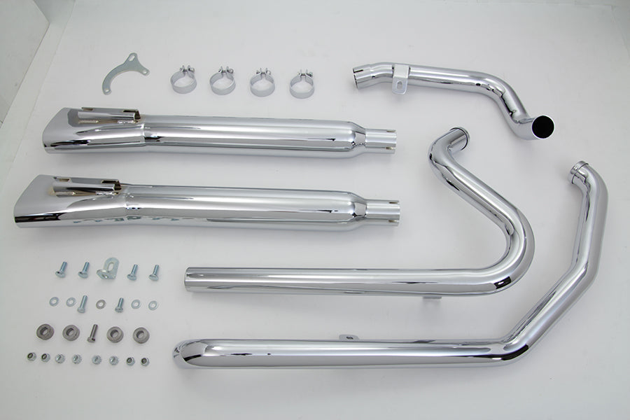 30-0764 - Crossover Exhaust Header and Muffler Kit – Retrocycle, LLC