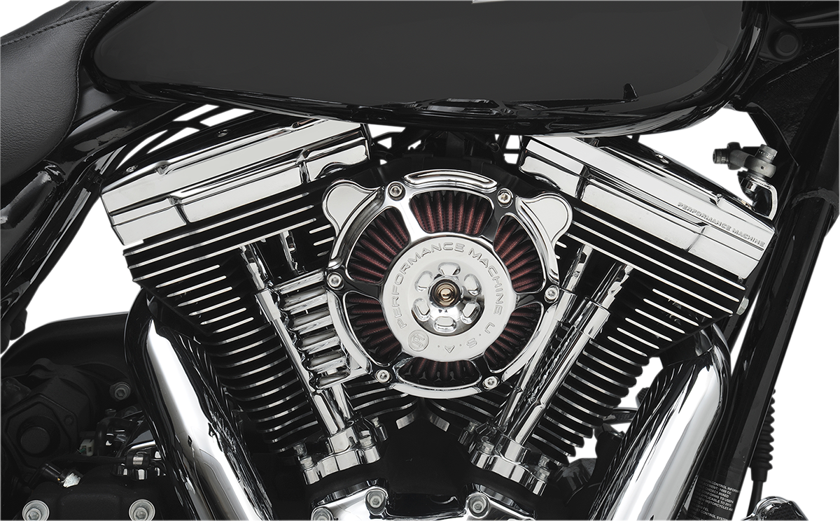 0940-1157 - PERFORMANCE MACHINE (PM) Rocker Cover Box - Scalloped - Tw ...