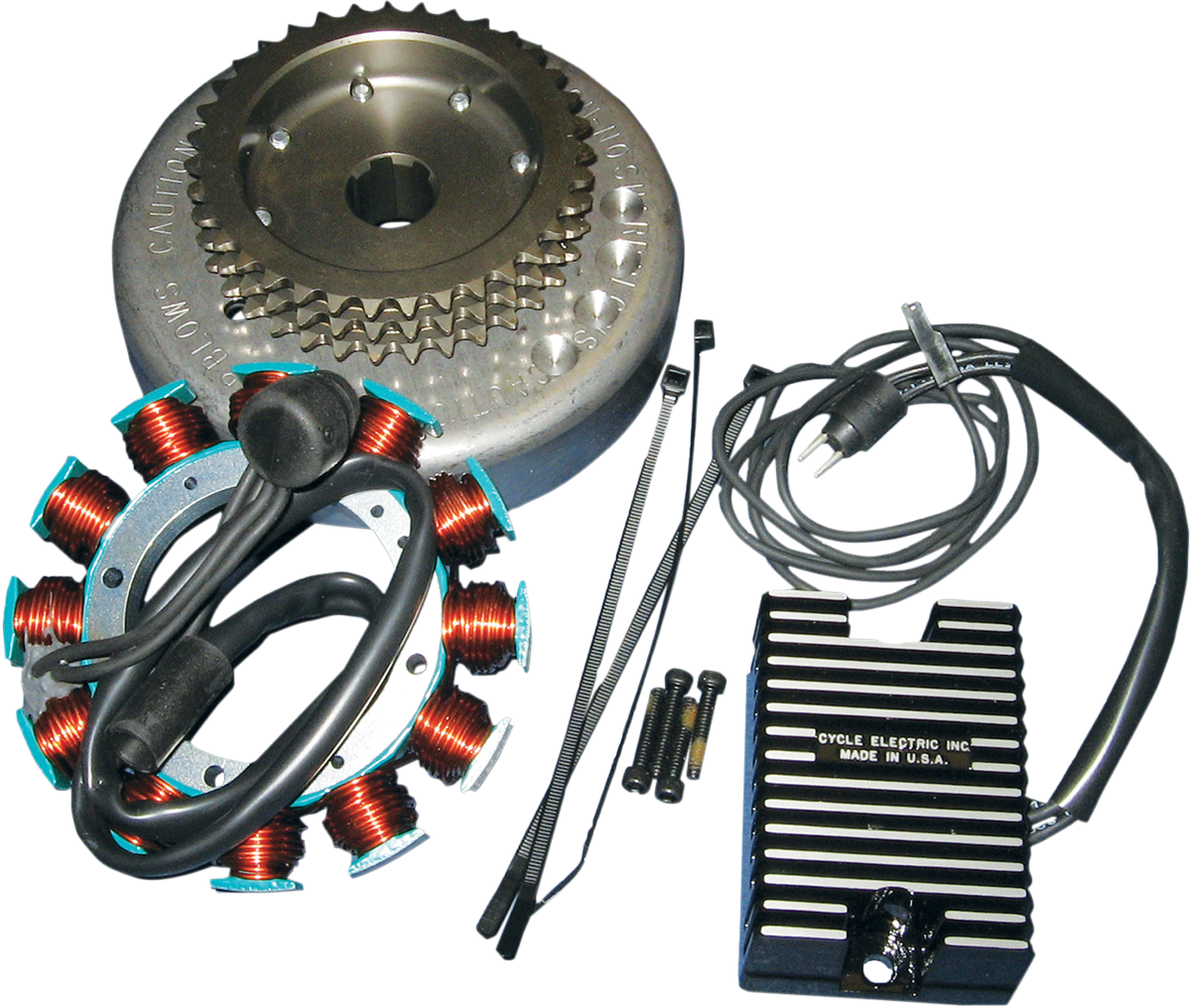 2112-0852 - CYCLE ELECTRIC INC 20A Alternator Kit - Harley Davidson CE ...
