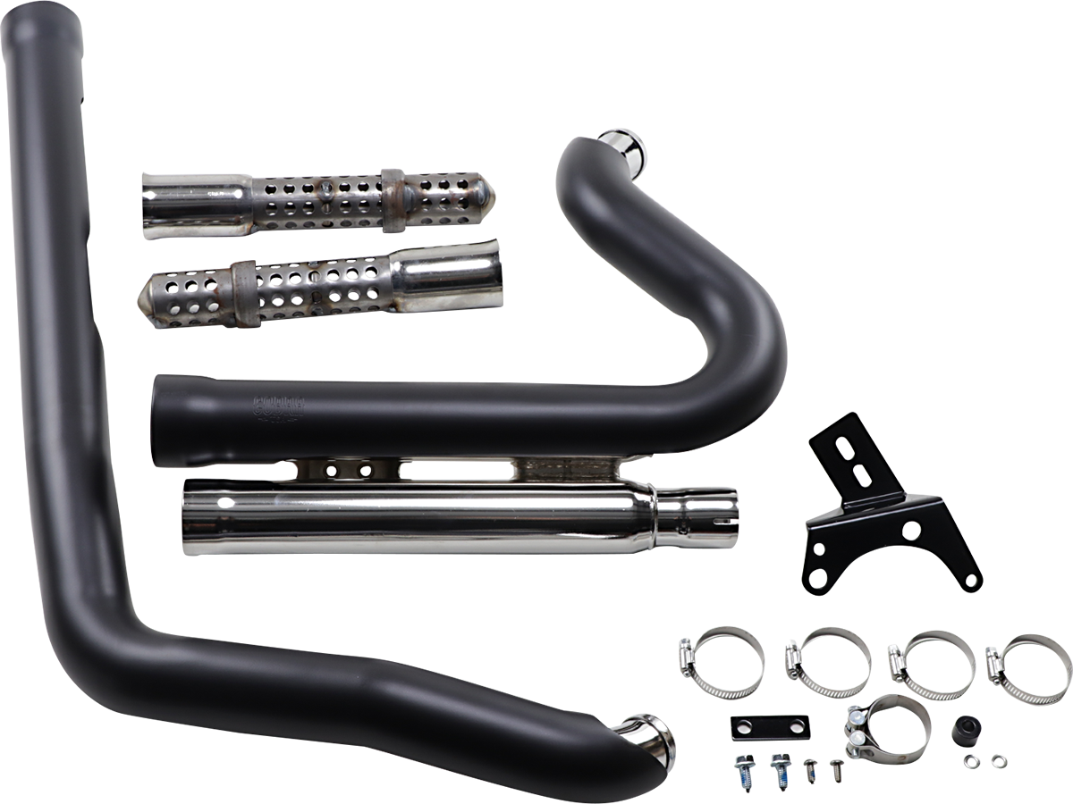 1800-2098 - COBRA 909 Exhaust - Black - '06-'11 Dyna 6709B – Retrocycle ...