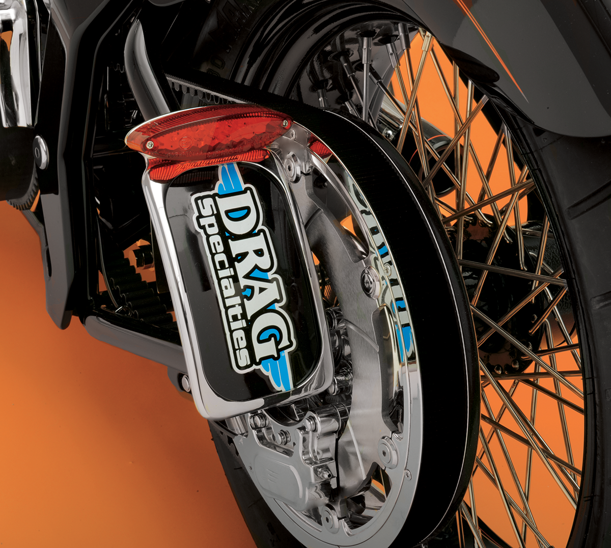 2010-0387 - DRAG SPECIALTIES Taillight/License Plate Mount - Cat Eye ...