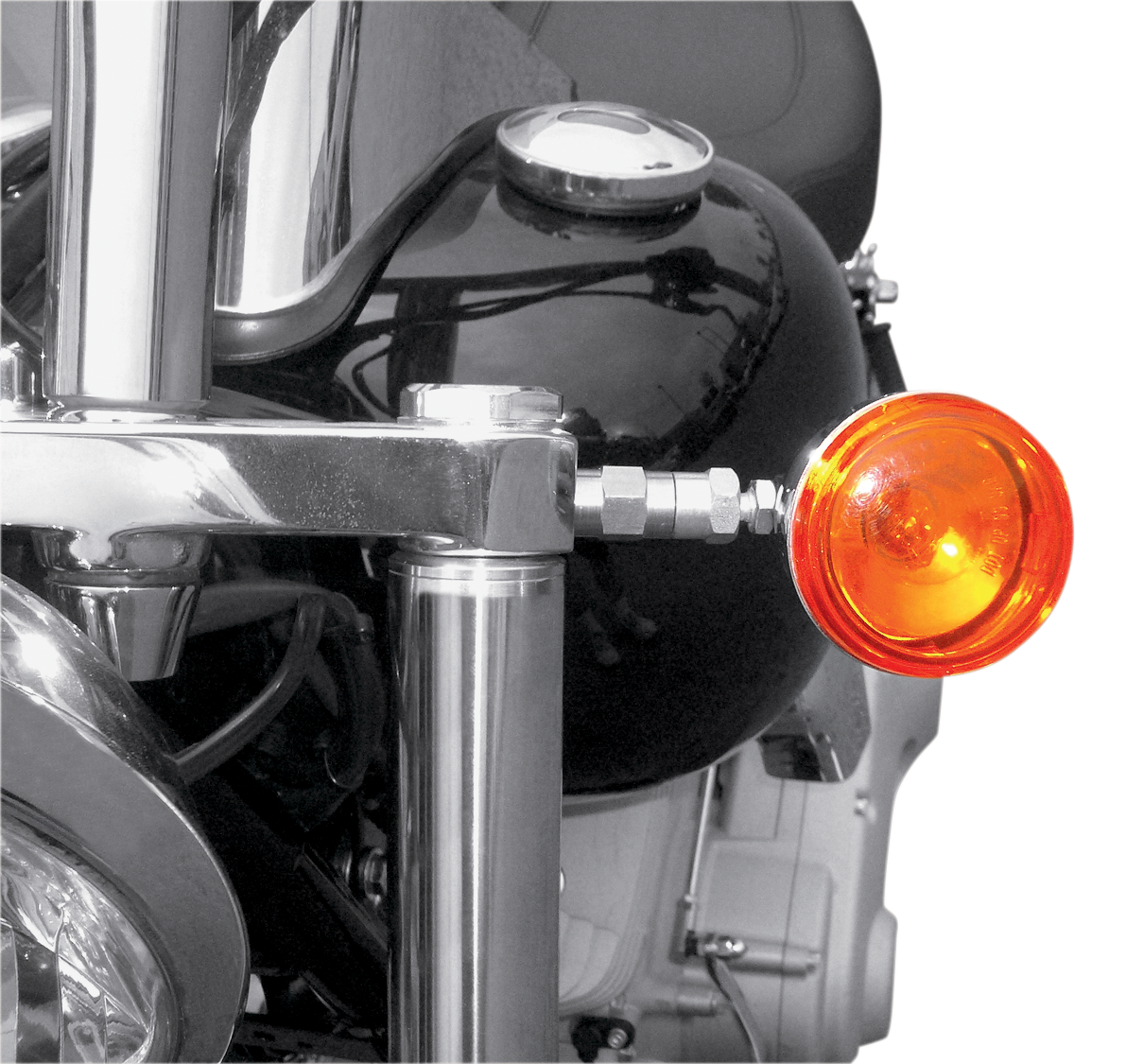 2020-0390 - DRAG SPECIALTIES Turn Signal Relocation Kit - Wide Glide 2 ...