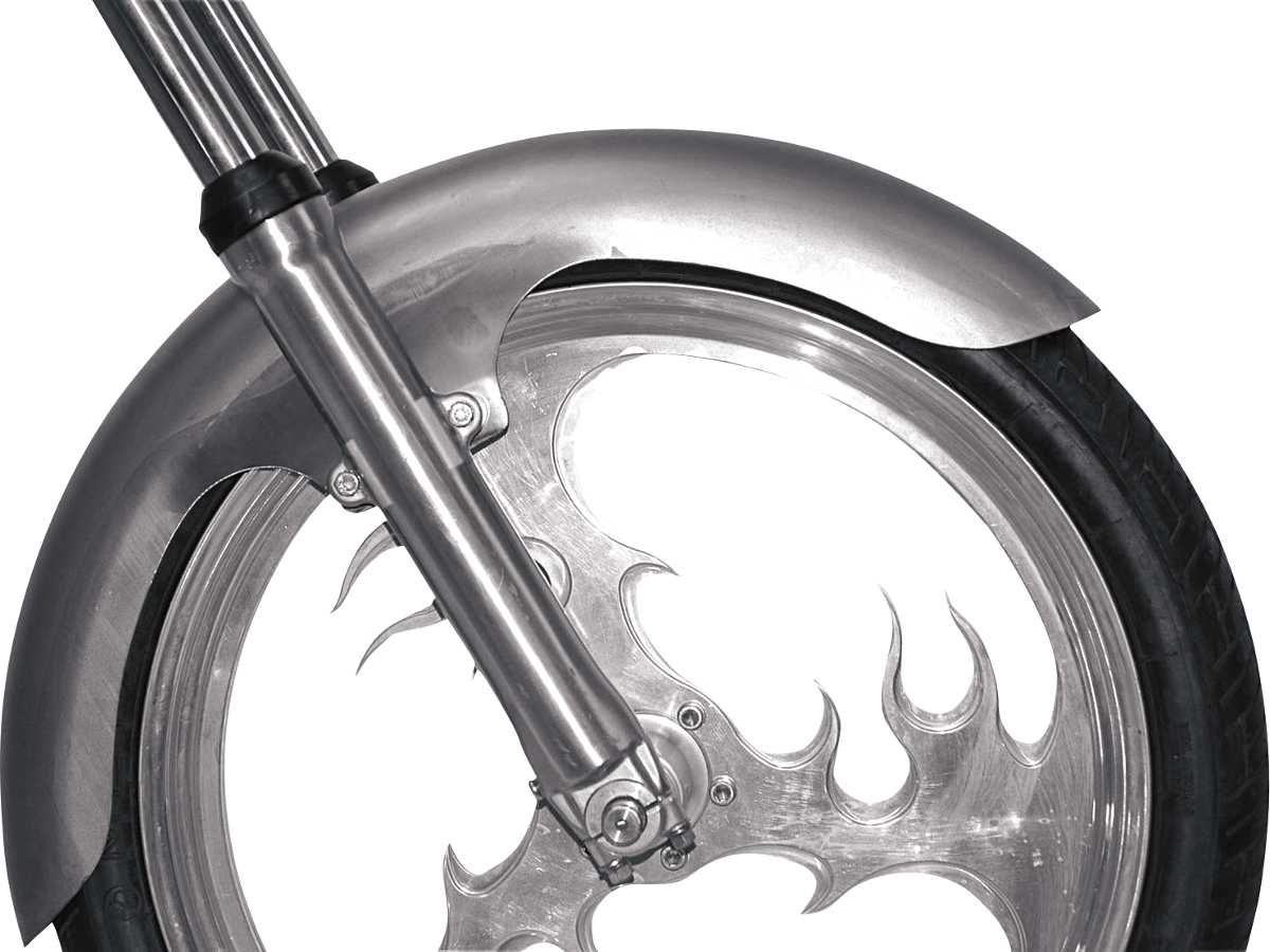1401-0170 - RUSS WERNIMONT DESIGNS Long Flared Front Fender - For 90/9 ...